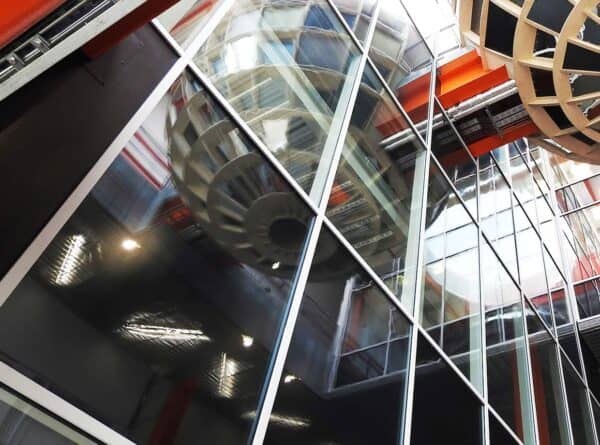 Impact Front Glazed Storefront System - FS-300 by Aldora