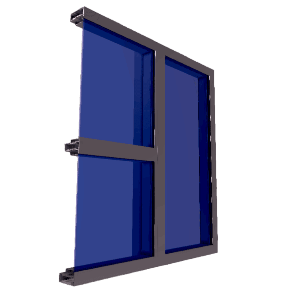 Frontset Window Wall System | Advanced Aluminum Impact Solution